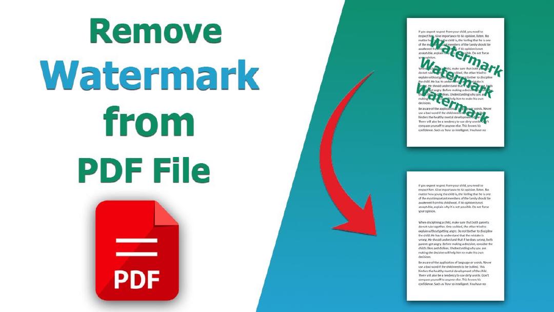 Watermark Remover | Delete PDF Watermark | Remove Watermark